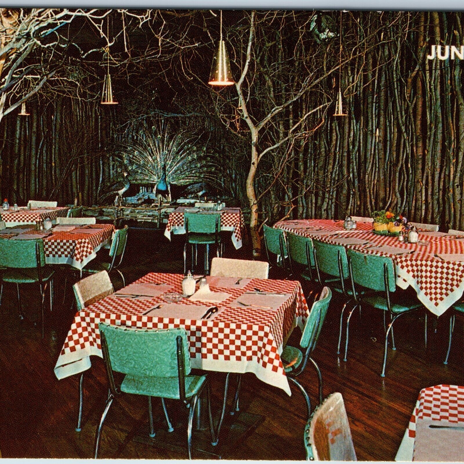 c1960s Independence IA 20 Jungle Inn Restaurant Dining Advertising ...
