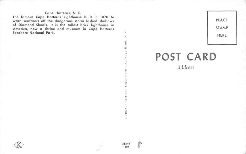 Cape Hatteras Lighthouse Built in 1870, Tallest brick Lighthouse Cape ...