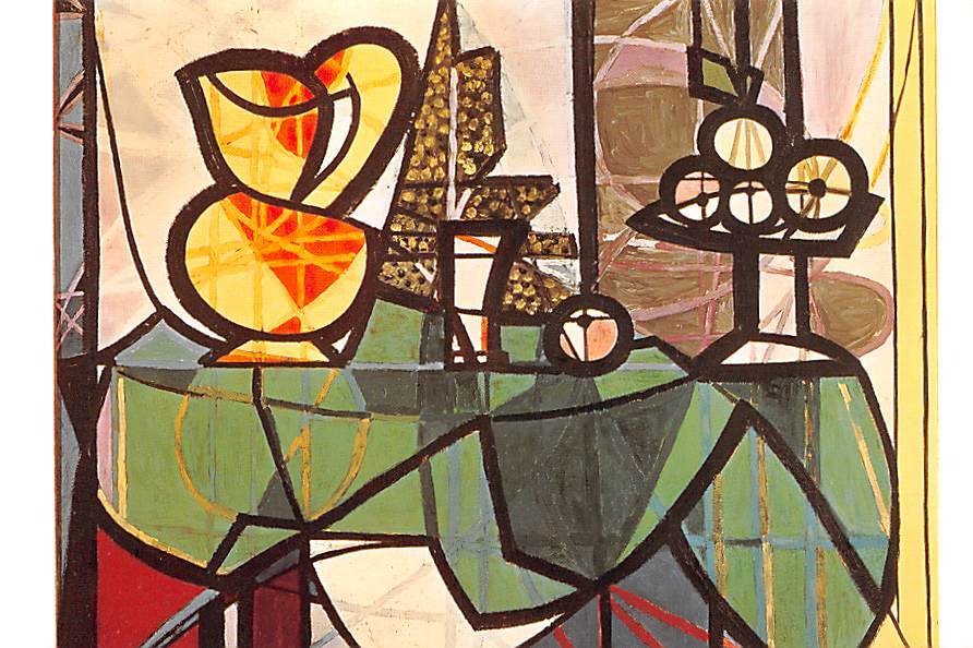 Pitcher And Bowl Of Fruit, By Pablo Picasso | Topics - Fine Arts ...