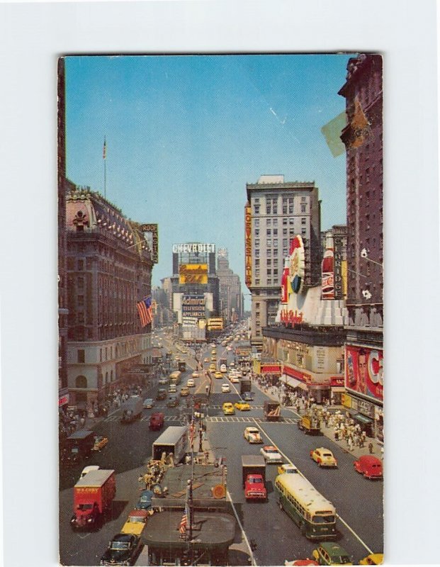Postcard Times Square, New York City, New York | United States - New ...