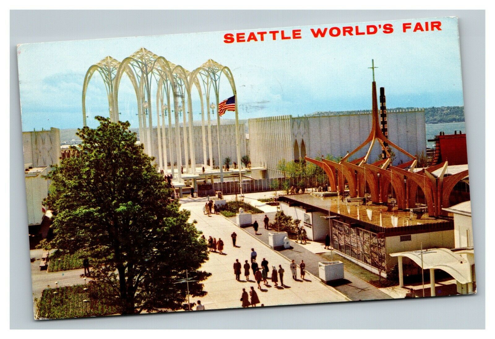 Vintage 1962 Postcard U.S. Science Pavilion Seattle World's Fair ...