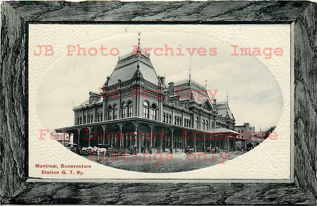 Canada, Quebec, Montreal, Bonaventure Great Trunk Railway Railroad ...