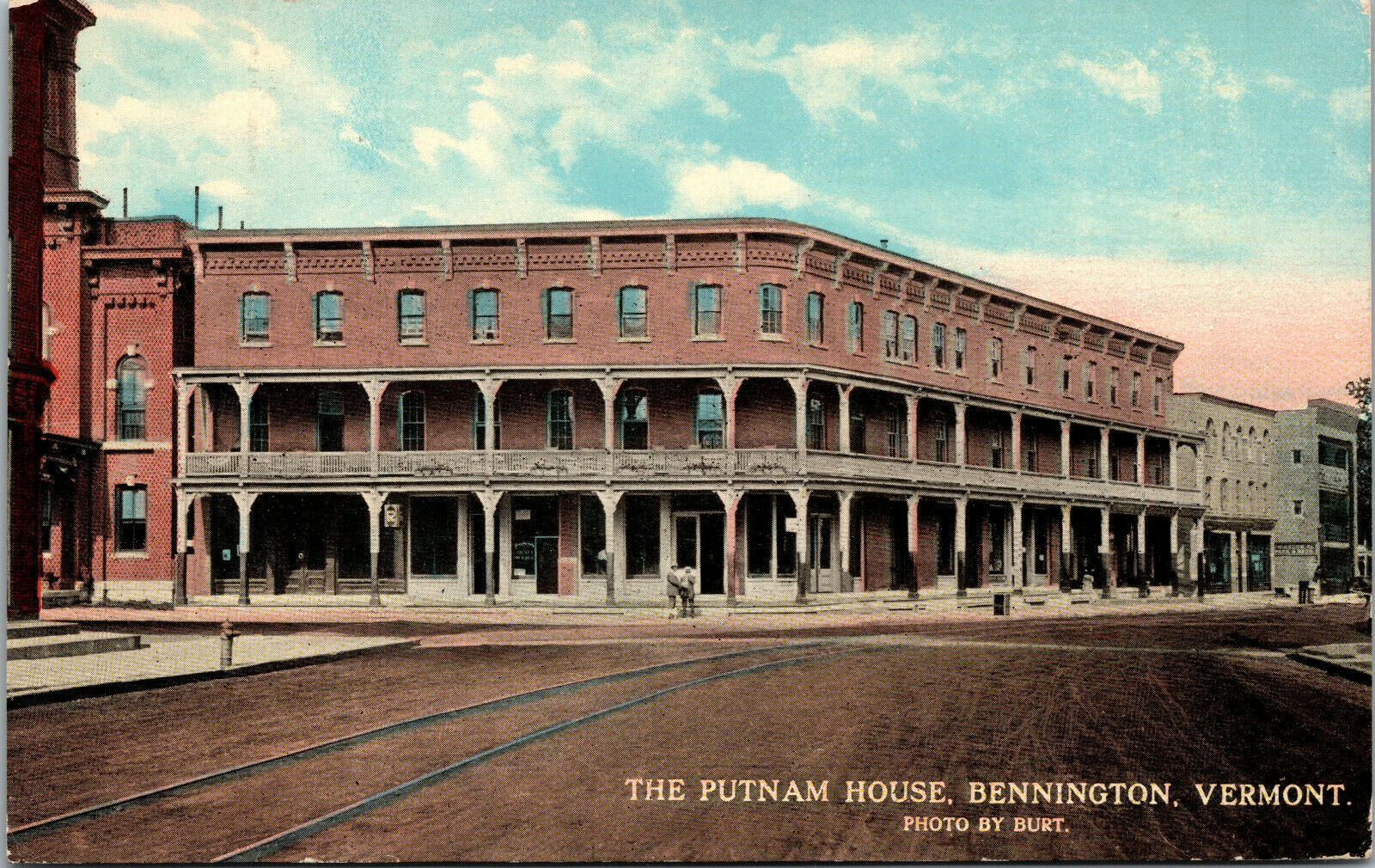 Bennington, Vermont The Putnam House, Photo By Burt, Train Track, Brick ...