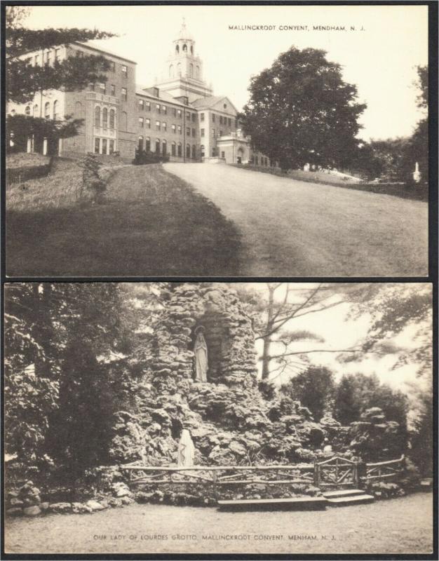 Mendham NJ Mallinckrodt Convent 1940s-1950s Mayrose Postcards | United ...