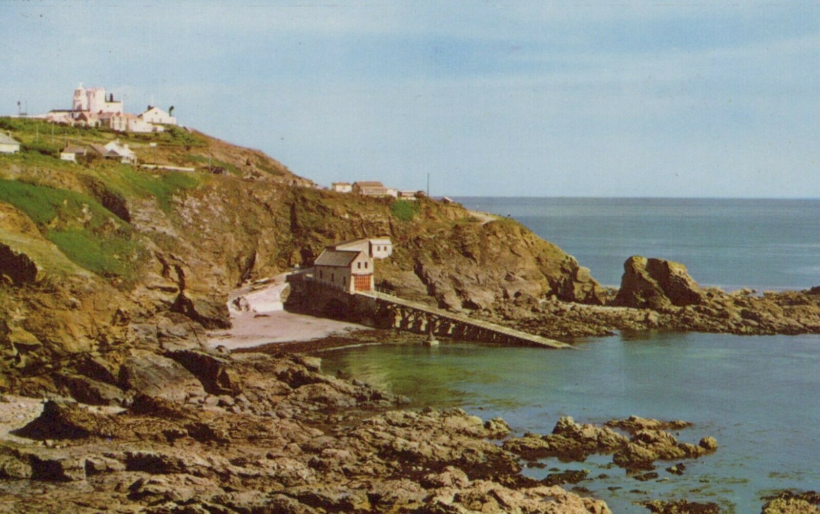 Cornwall Postcard - Lighthouse and Lifeboat Station, Lizard Point ...