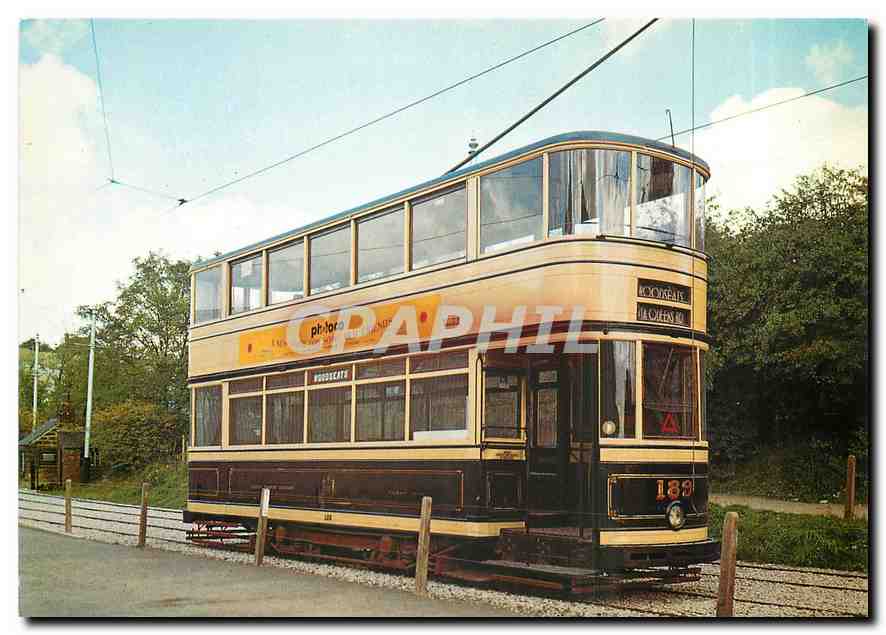 Postcard-Modern Totally Enclosed Tramcar No.189 built in 1934 and ...