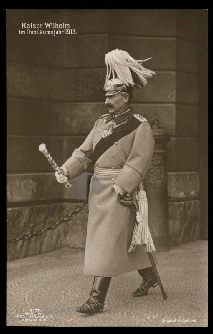 Germany WWI Kaiser Wilhelm II Portrait Real Photo RPPC G96091 | Other ...