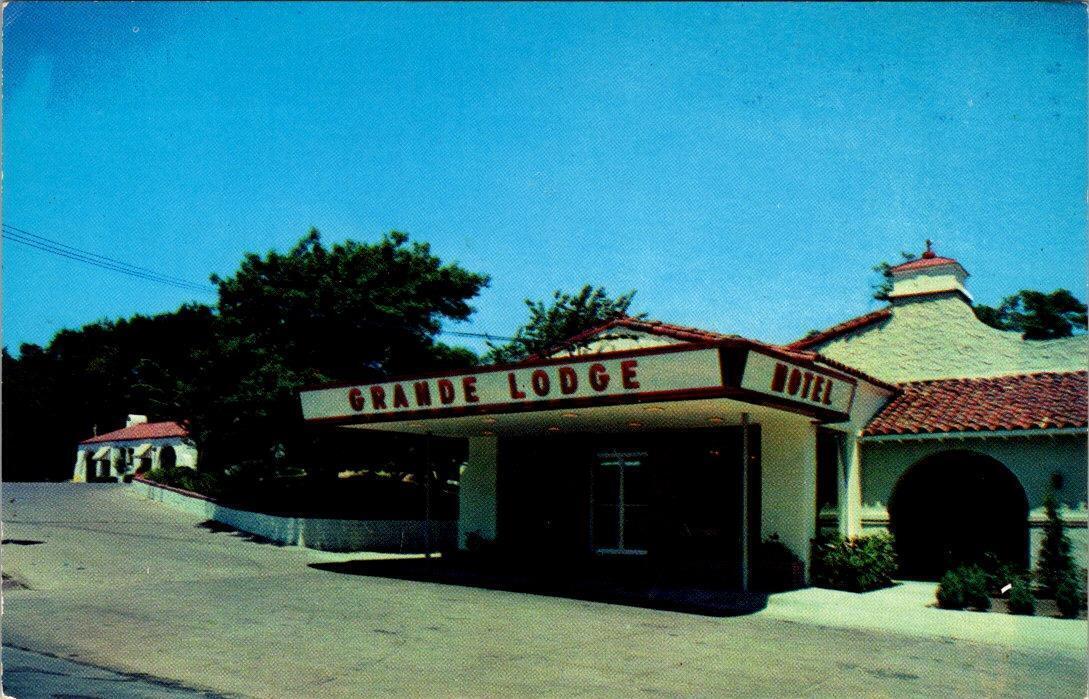 Dallas, TX Texas GRAND LODGE MOTEL~Zangs Boulevard ROADSIDE ca1950's ...