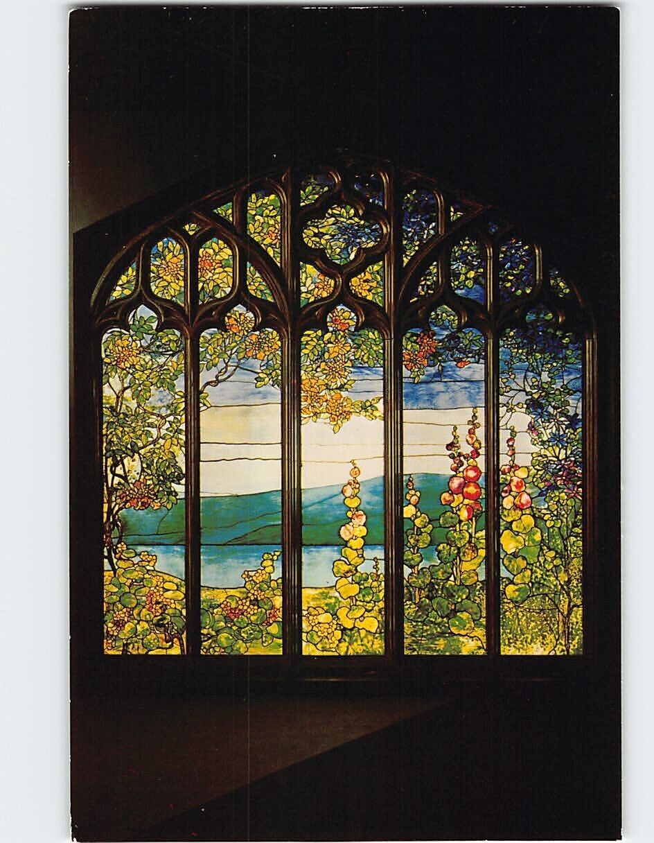 Postcard Leaded Glass Window The Corning Museum of Glass Corning New ...