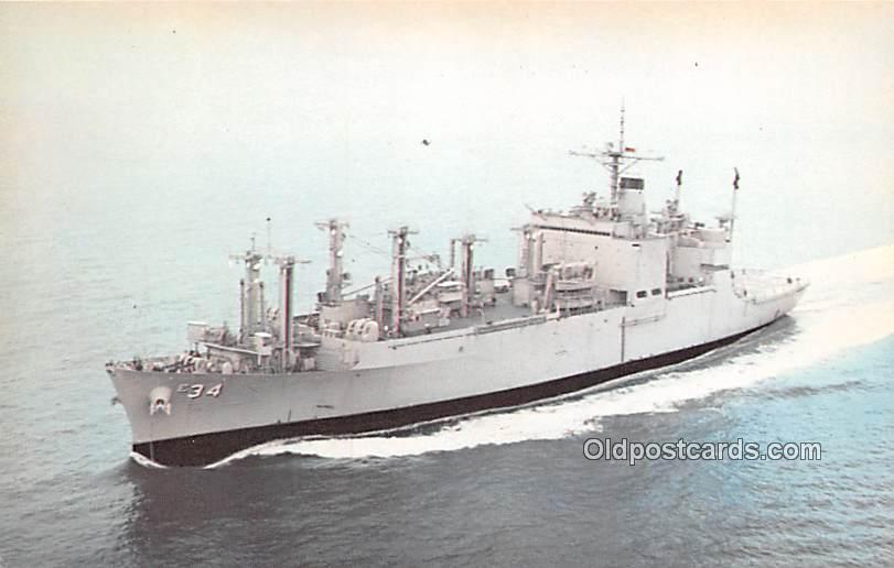 USS Mount Baker AE-34 Military Battleship Unused | Topics - Militaria ...