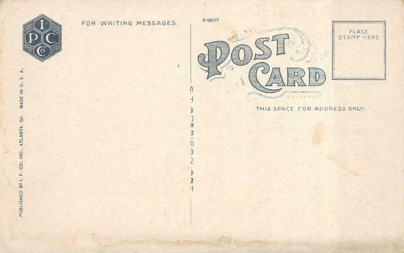 ATLANTA GA Georgia CONFEDERATE SOLDIERS HOME~Civil War c1920's Military ...