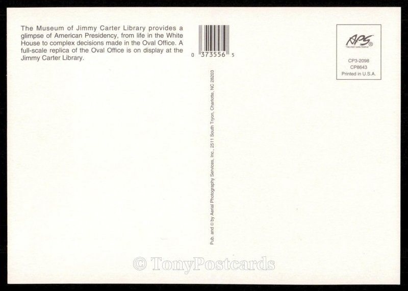 The Museum of Jimmy Carter Library - Oval Office Replica | United ...