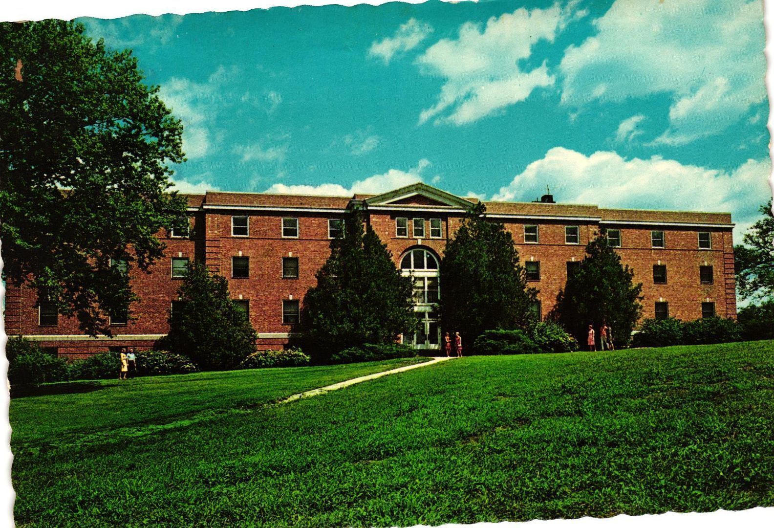 Vintage Postcard 4x6- WALKER HALL, GRACELAND COLLEGE, LAMONI, IA ...