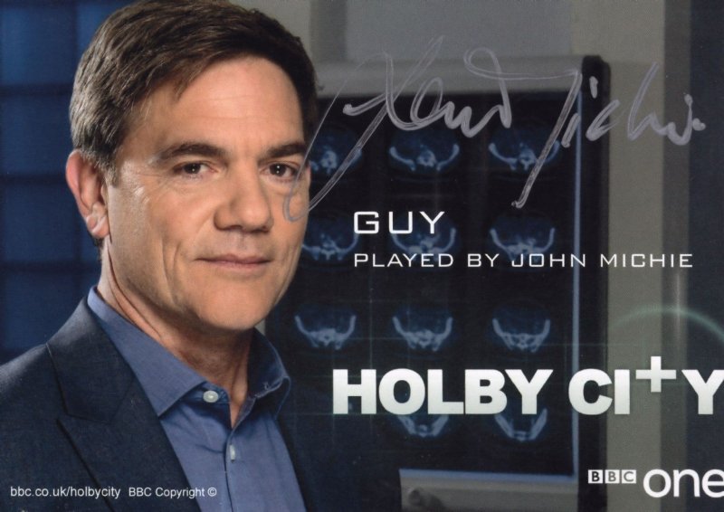 John Michie as Guy Hand Signed BBC Holby City Cast Card Photo | Topics ...