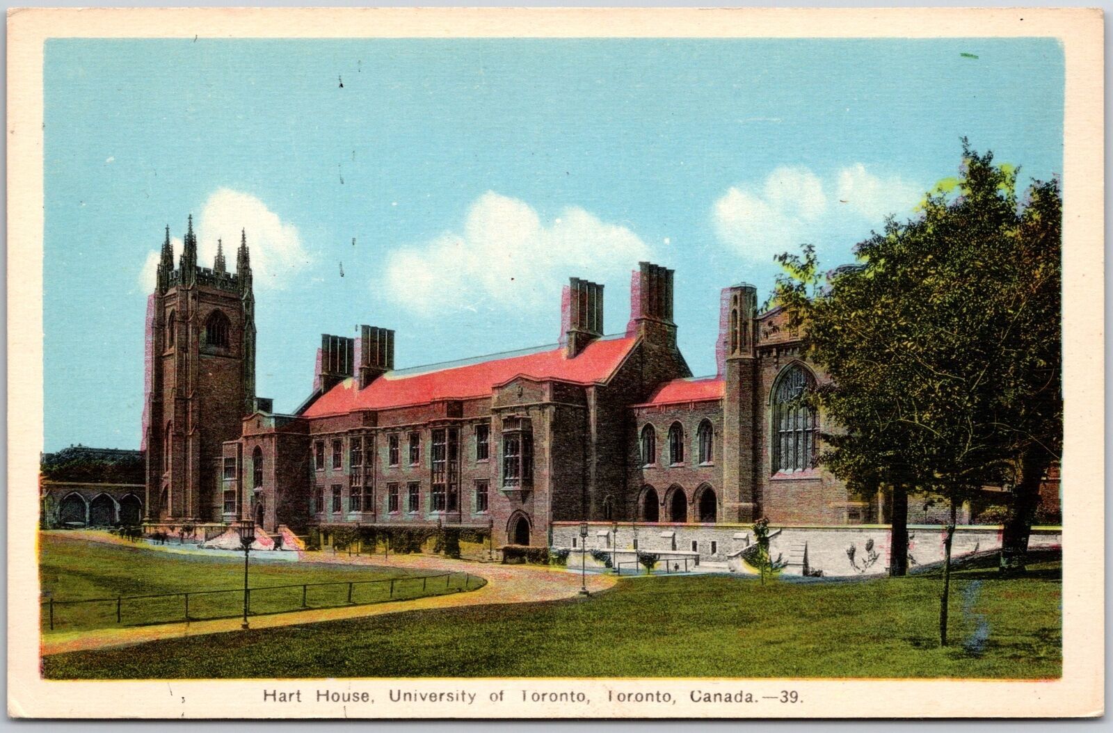 Hart House University Of Toronto Canada Grounds & Building Structure ...