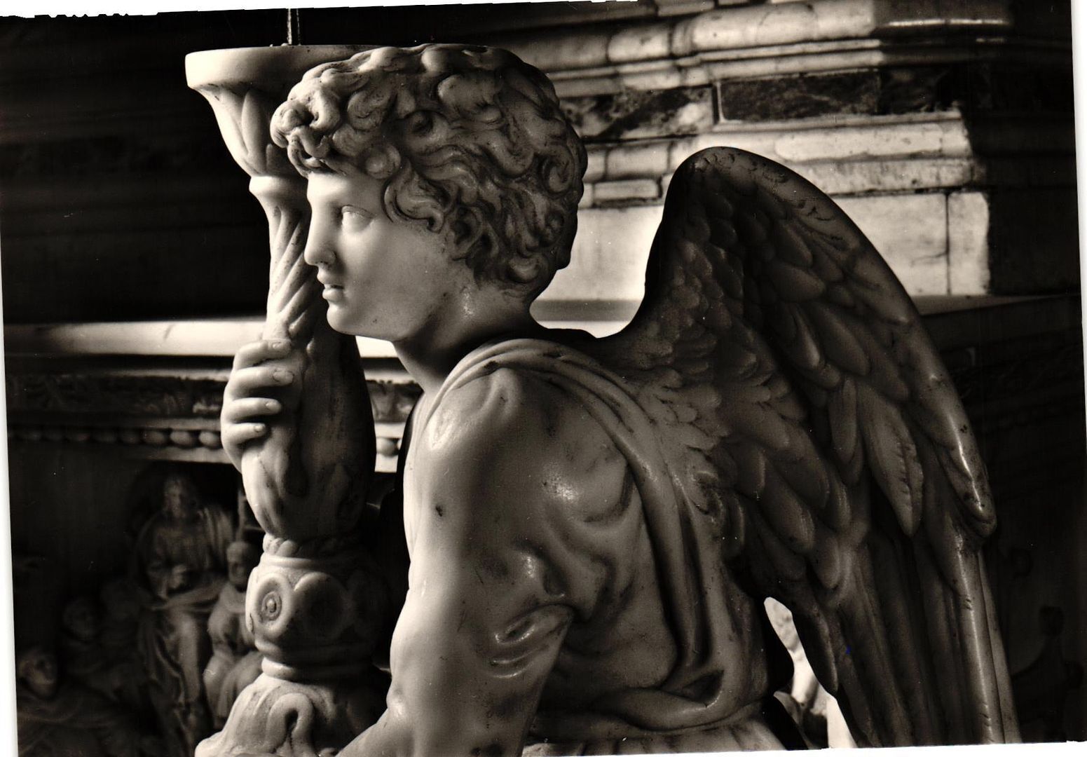 Vintage Postcard 4x6- ARK OF ST. DOMINIC, ANGEL BY MICHELANGELO ...