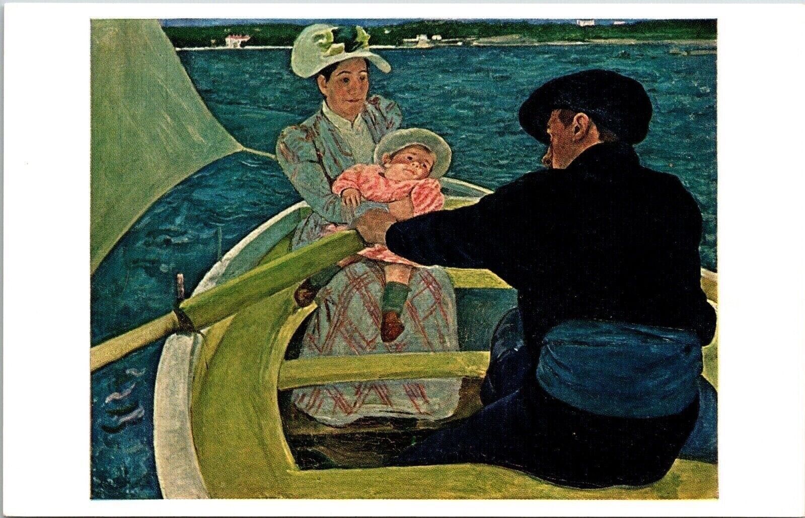 National Gallery Art Washington Dc Boating Party Mary Cassatt Postcard ...