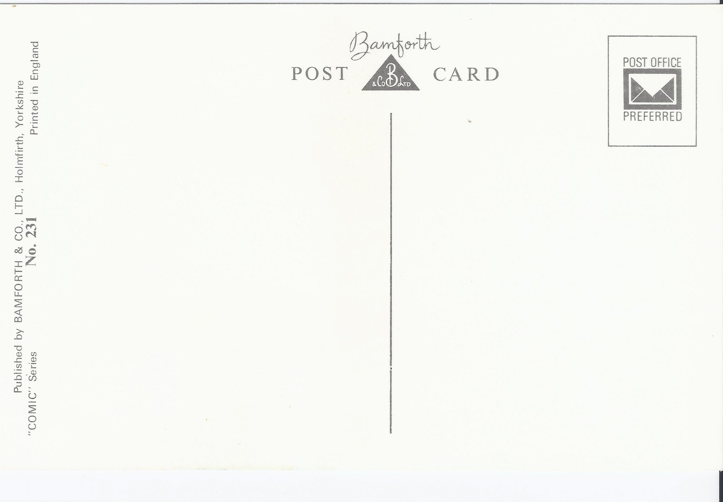 Vintage 1970's Bamforth COMIC Postcard Adam Statue, Ball #231 | Topics ...