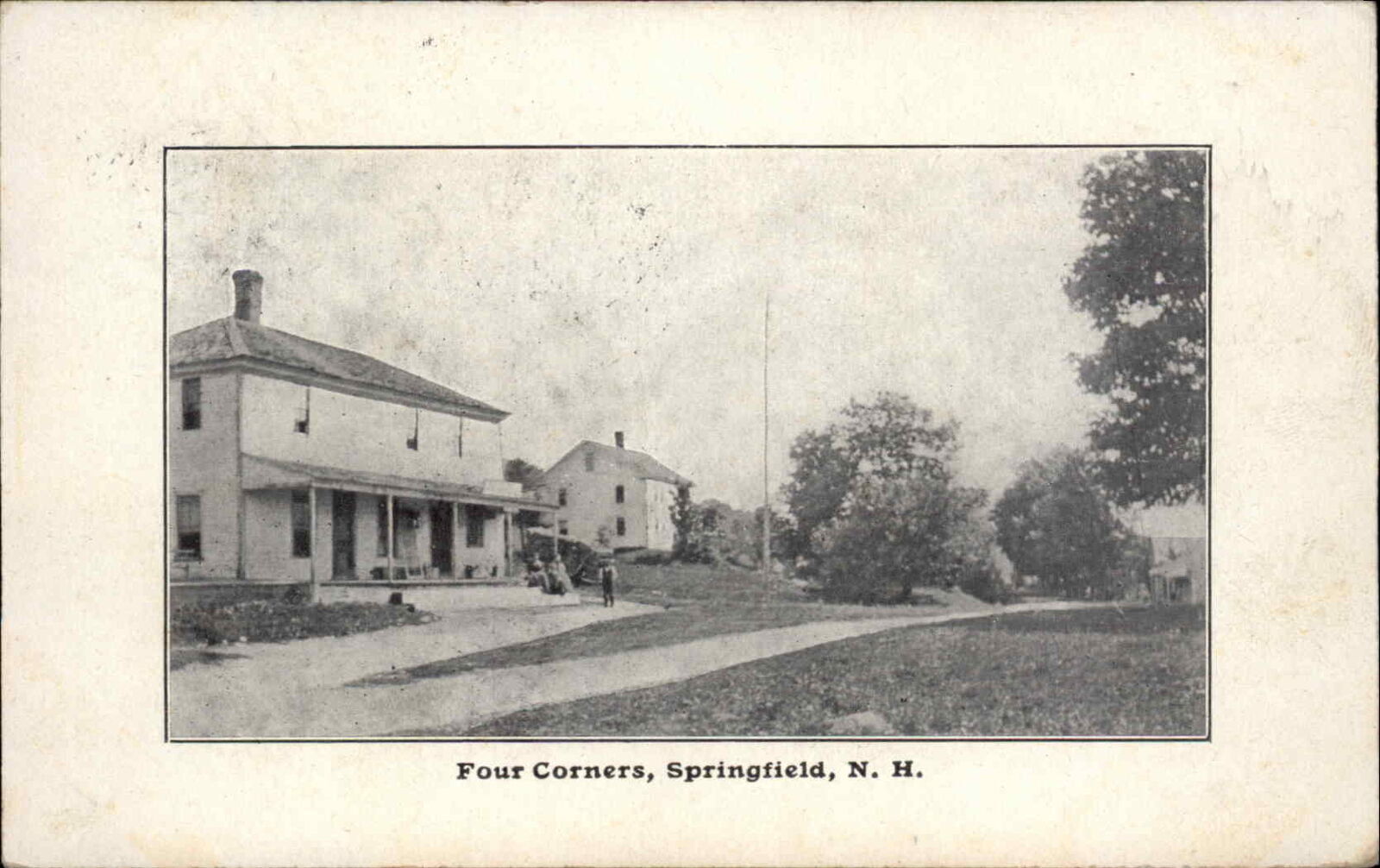 Springfield NH Four Corners c1905 Postcard | United States - New ...