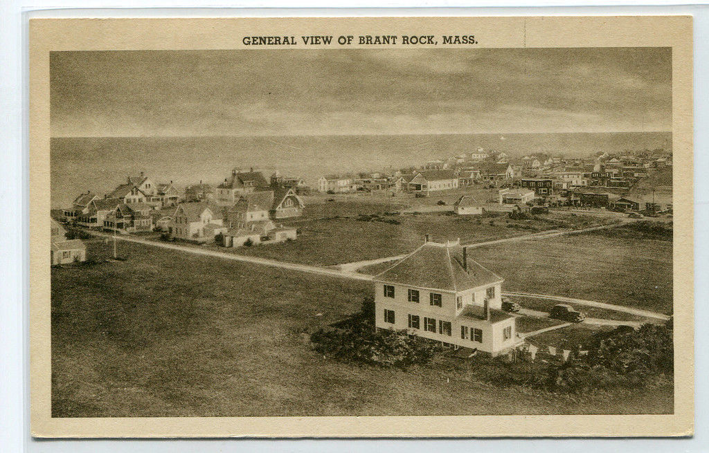 Brant Rock Panorama Marshfield Massachusetts postcard | United States ...