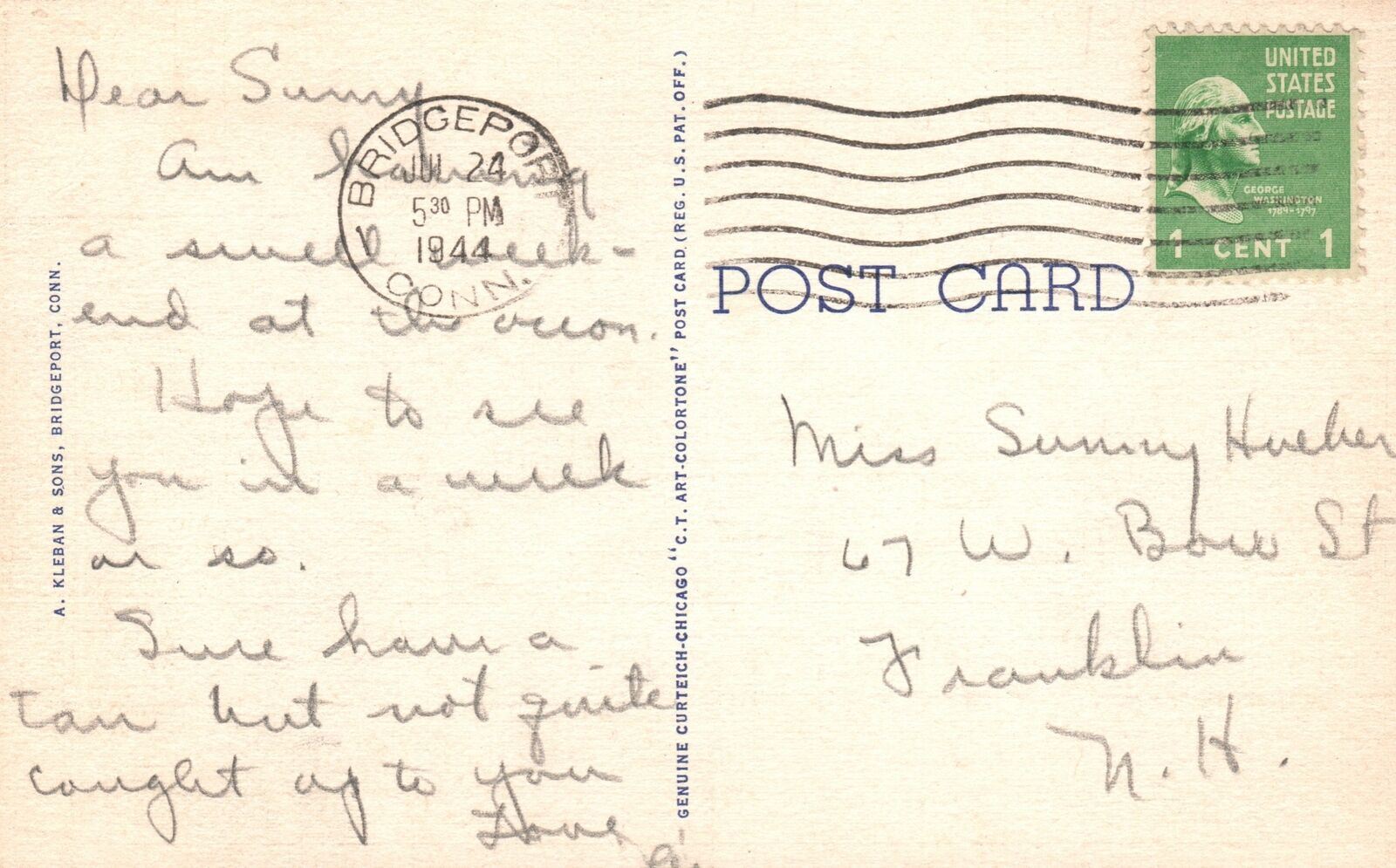 Bridgeport CT-Connecticut, 1944 Deer Yard Zoo Beardsley Park, Vintage ...