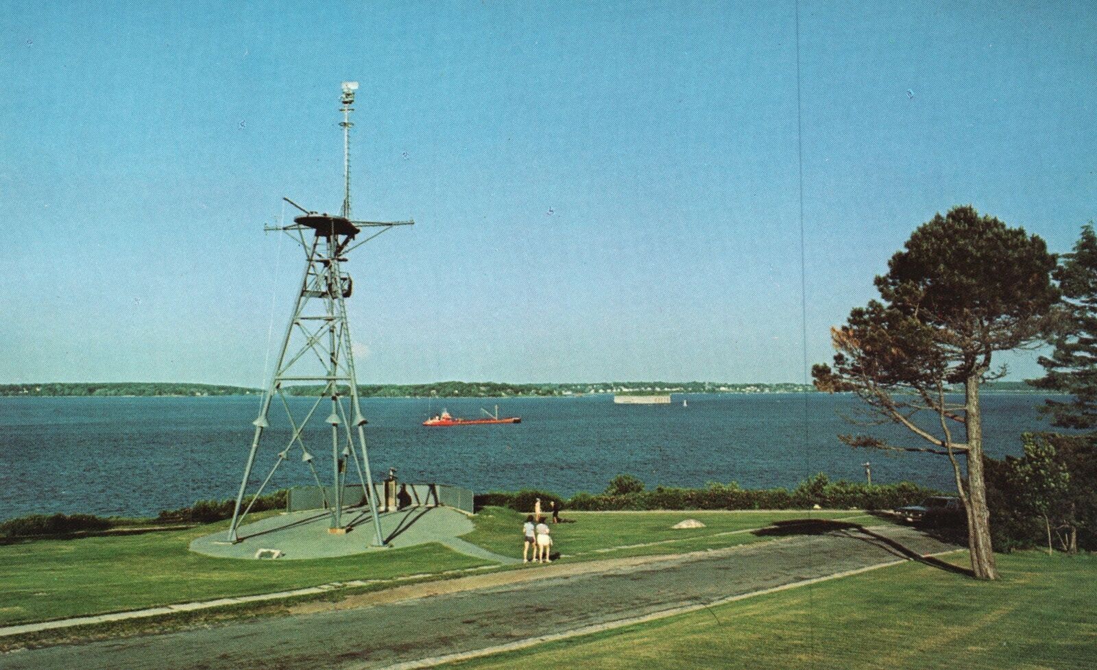 Postcard Fort Allen Park Eastern Promenade Exceptional Island Portland ...