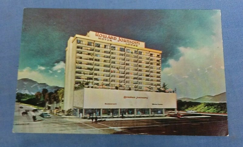 Vintage Postcard Howard Johnson's Motor Lodge Los Angeles California ...