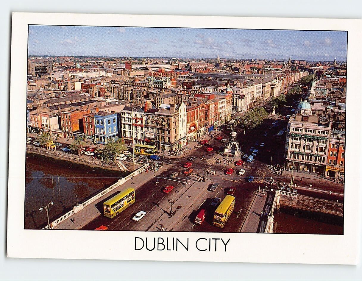 Postcard O'Connell Street, Dublin, Ireland | Europe - Ireland, Postcard ...