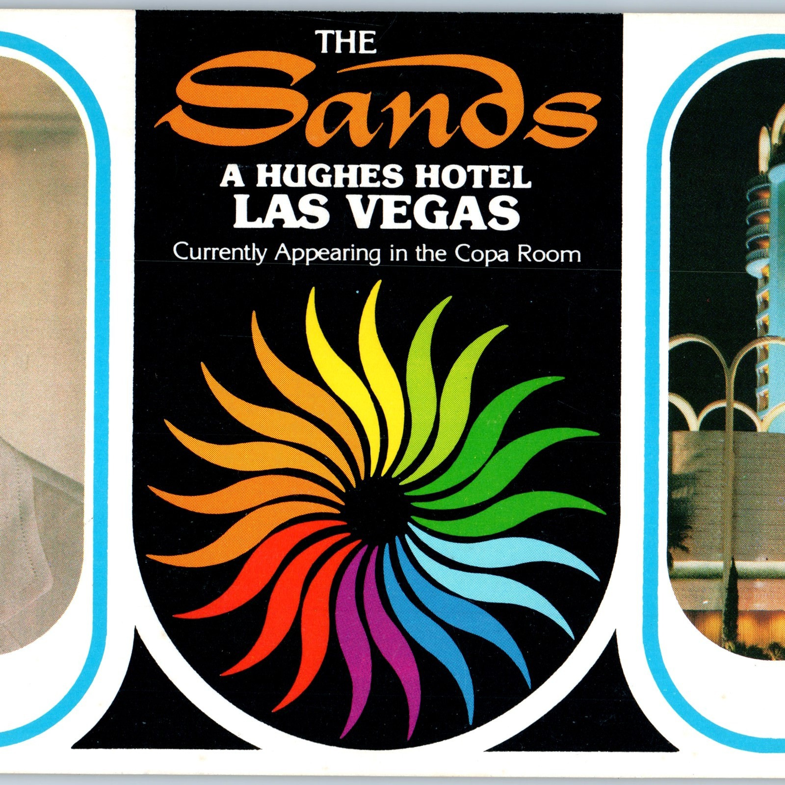 c1970s Las Vegas, NV Wayne Newton Sands Hotel Oversized PC Copa Room ...