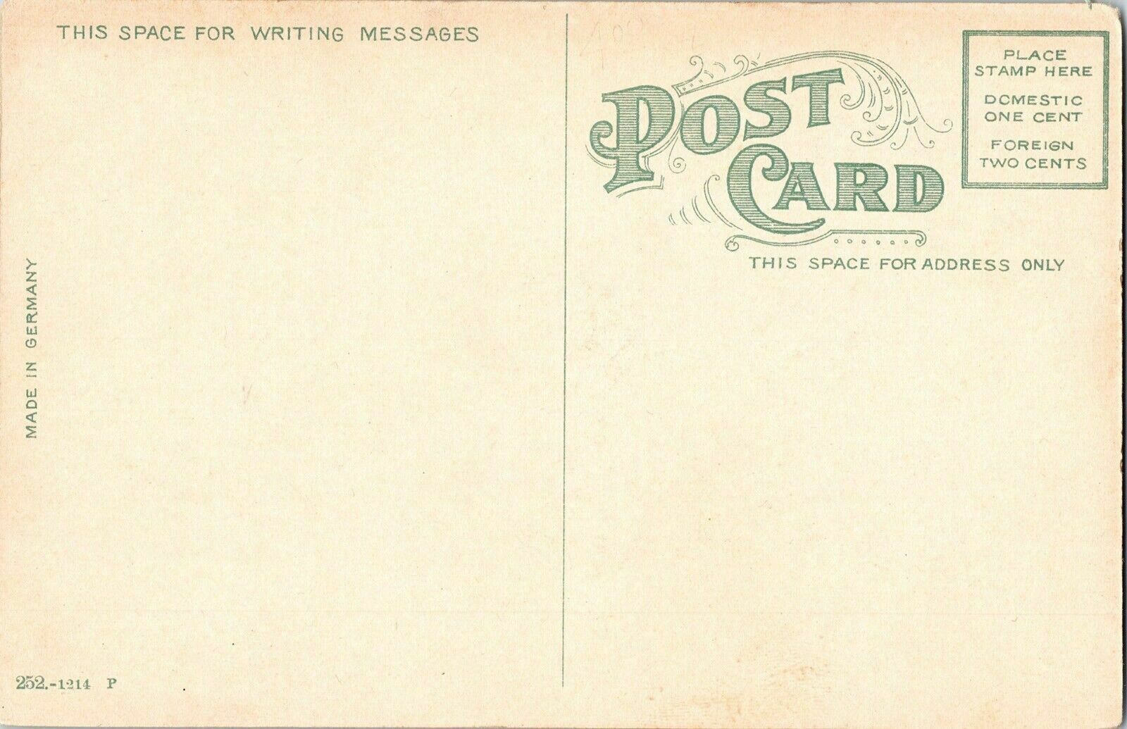 Commercial Club Brockton Mass Antique Divided Back Postcard Germany UNP ...