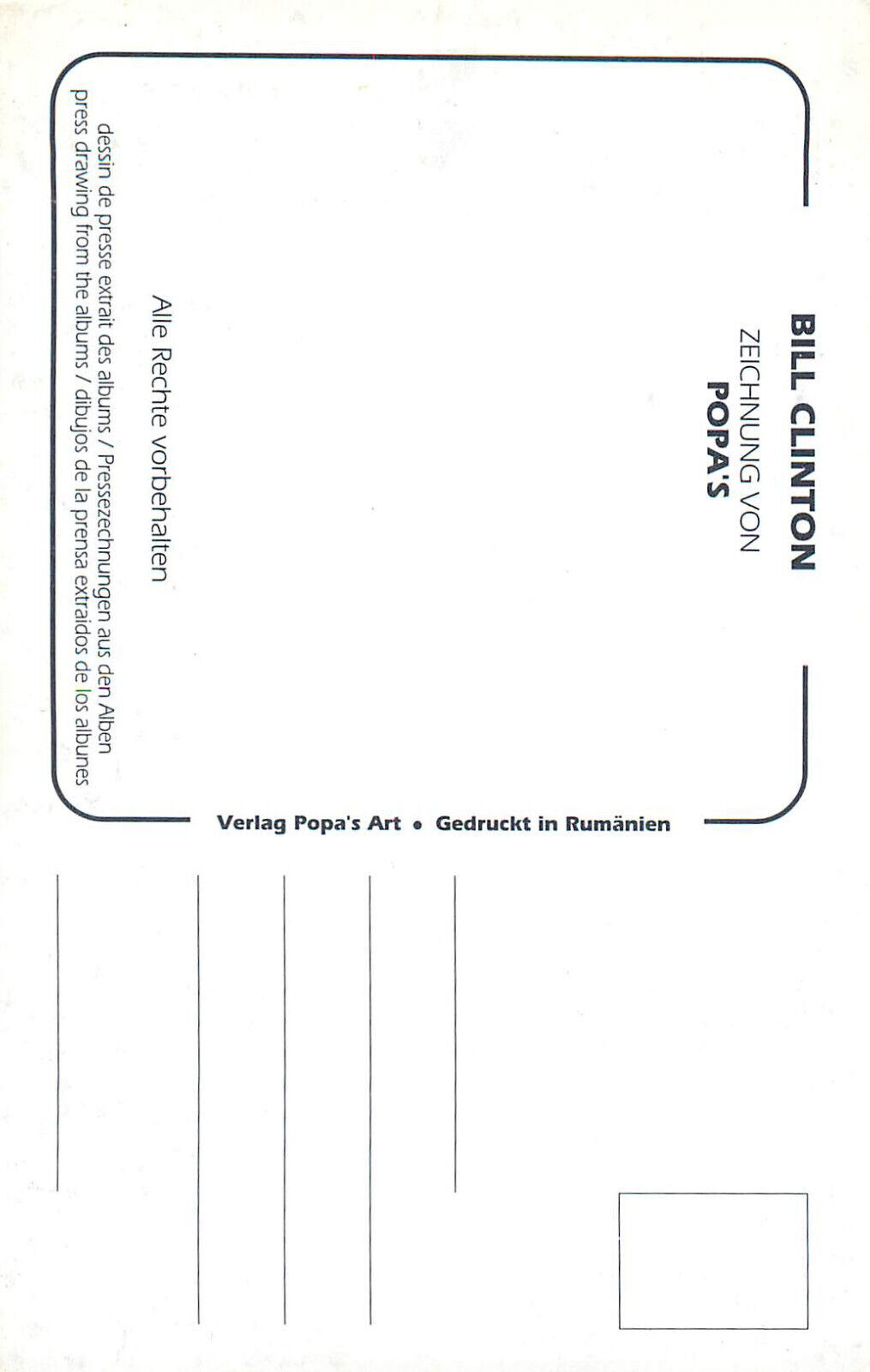 Romanian cartoonist Stefan Popa Popa's drawing comic caricature Bill ...