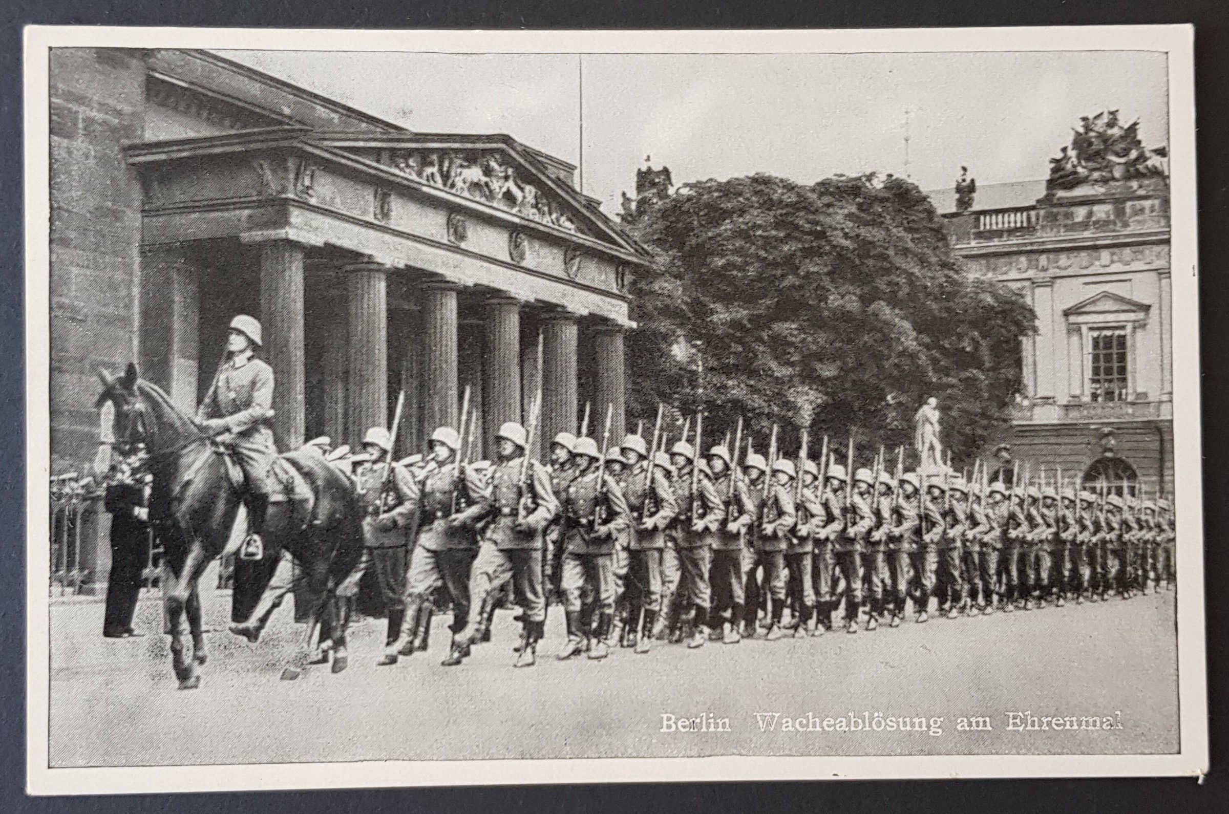 German Third 3rd Reich Propaganda Card WW2 Berlin Memorial to the ...