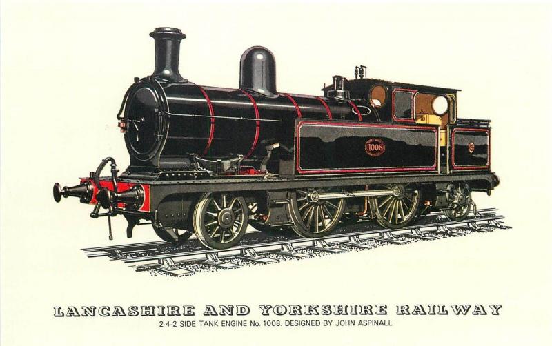 Lancashire Yorkshire Railway Locomotives history side tank engine John ...