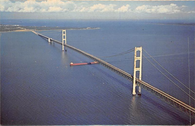 The Mackinac Bridge World Longest Suspension Bridge Mackinac Bridge MI ...