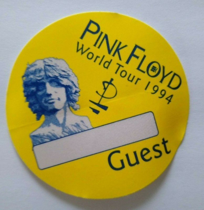 Pink Floyd Backstage Pass Original 1994 Division Bell Tour Prog Art ...