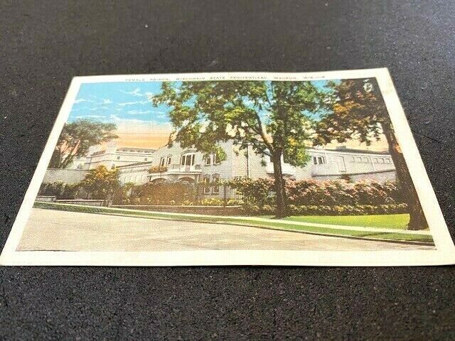Postcard 1933 Female Prison, Wisconsin State Penitentiary Waupun ... Postcard 1933 Female Prison, Wisconsin State Penitentiary Waupun ...
