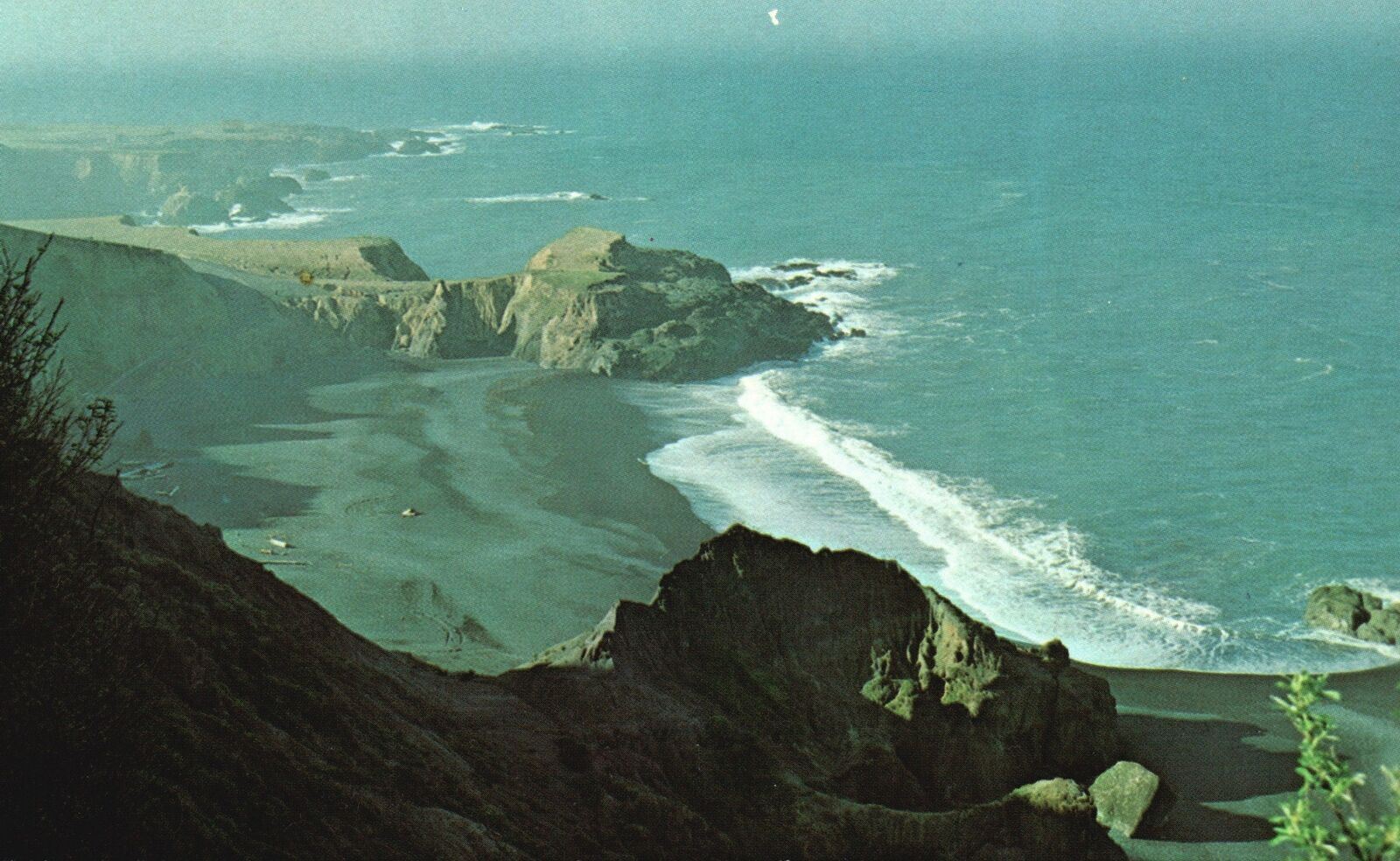 Vintage Postcard The Shelter Cove Area Humboldt County California CA ...