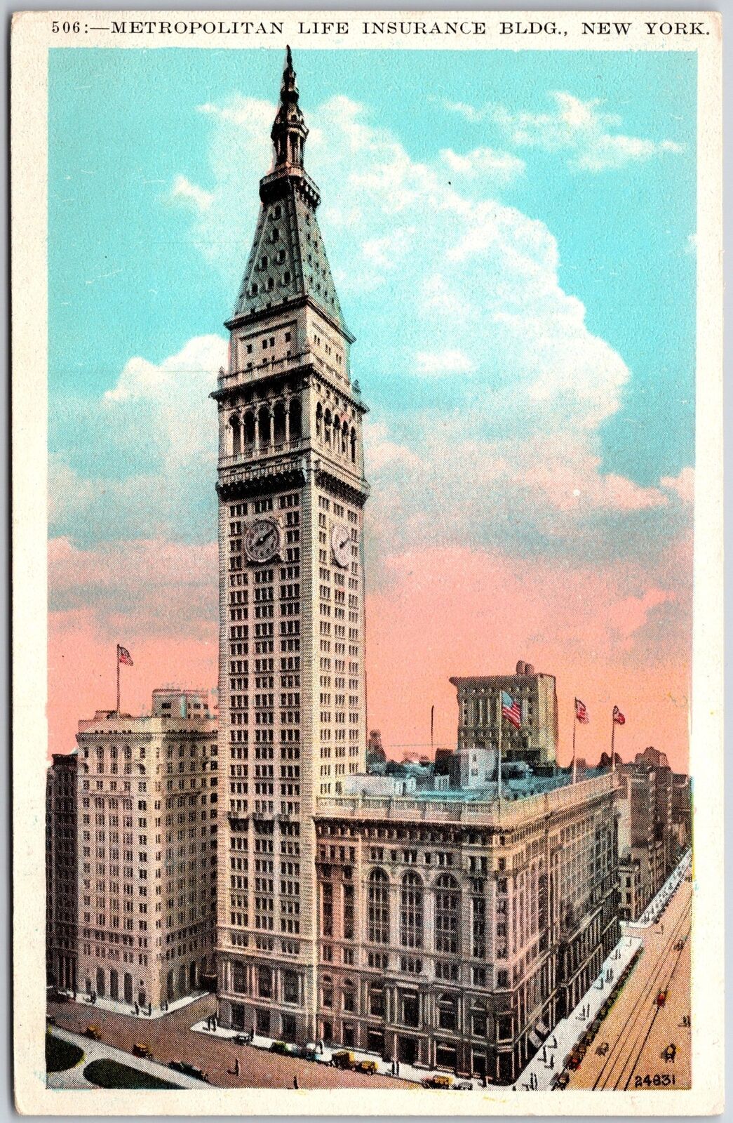 Metropolitan Life Insurance Building New York City NY Tower Building ...