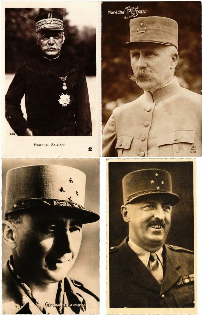 Generals WW1 Military 20 CPA Pre-1940 | Europe - France - Provence ...