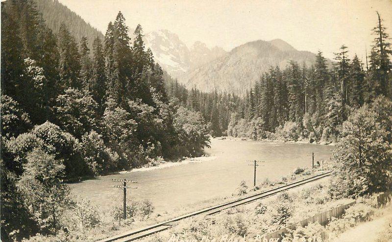 Eagle Pass Colorado Railroad 1920s RPPC real Photo postcard 8887 ...