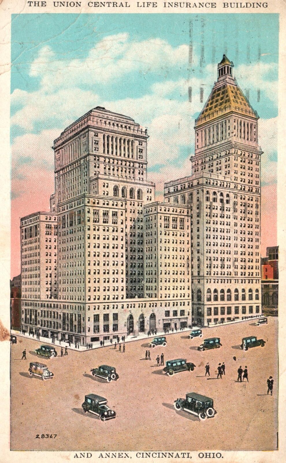 Vintage Postcard 1930 Union Central Life Insurance Building Annex ...