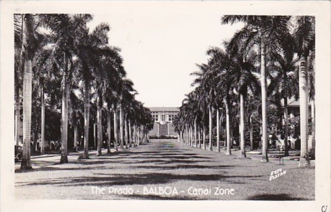 Panama Canal Zone Balboa The Prado Real Photo | Latin & South America ...