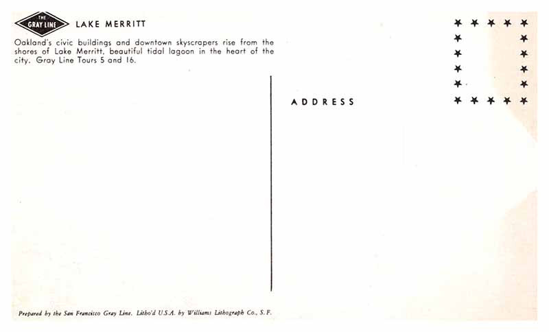 Postcard BUILDING SCENE Oakland California CA AS2224 | United States ...