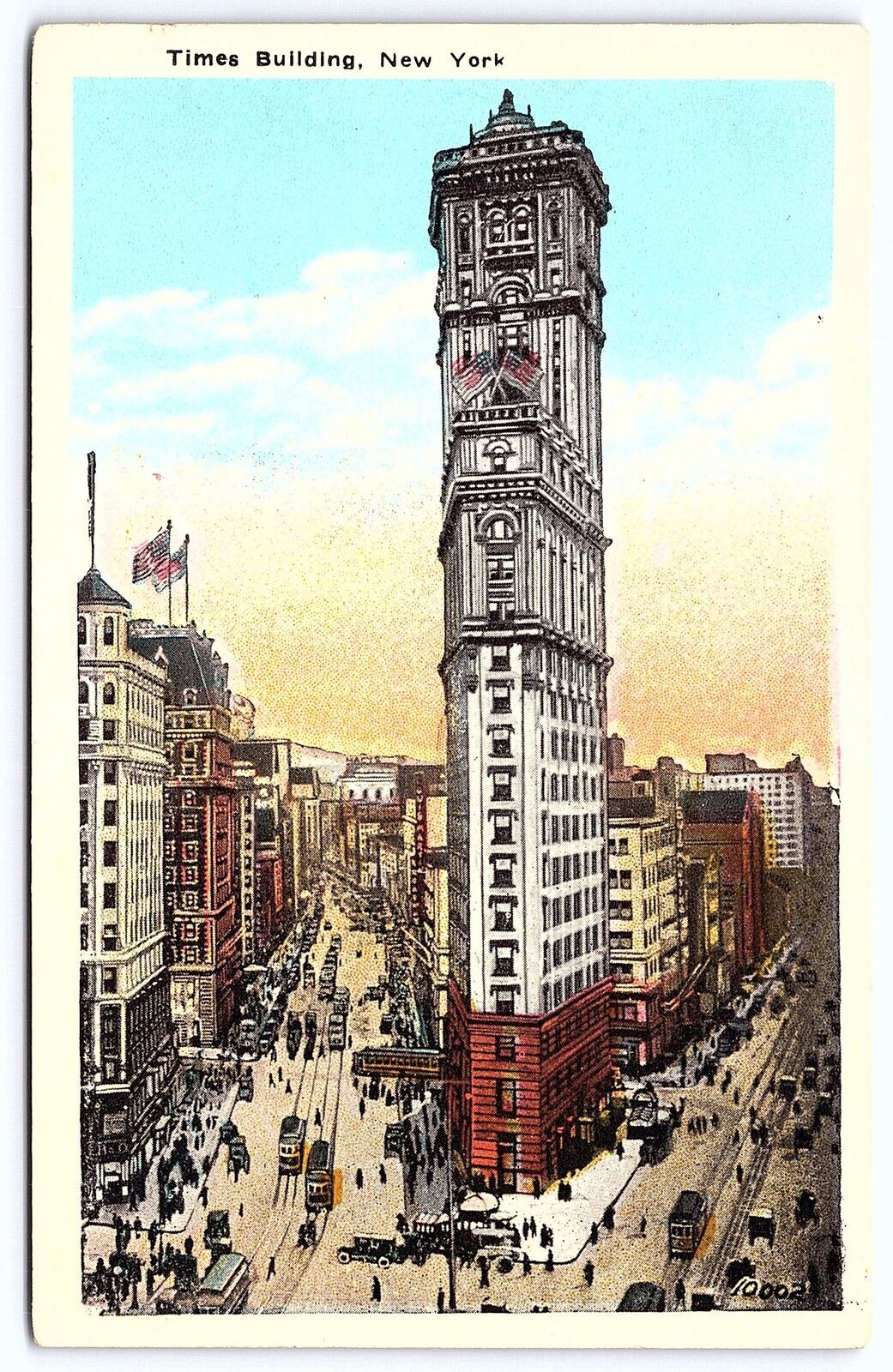 Times Building New York Famous Morning Newspaper Building Landmark ...