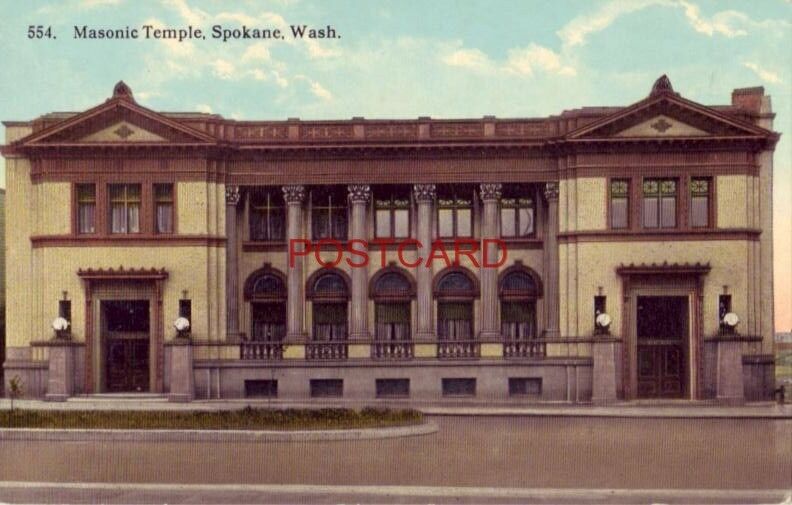 Masonic Temple, Spokane, Wash. | United States - Washington - Other ...