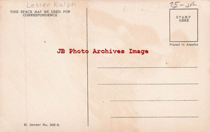 Lester Ralph, Knapp No 302-8, Sledding with Dog, Fast Companions ...