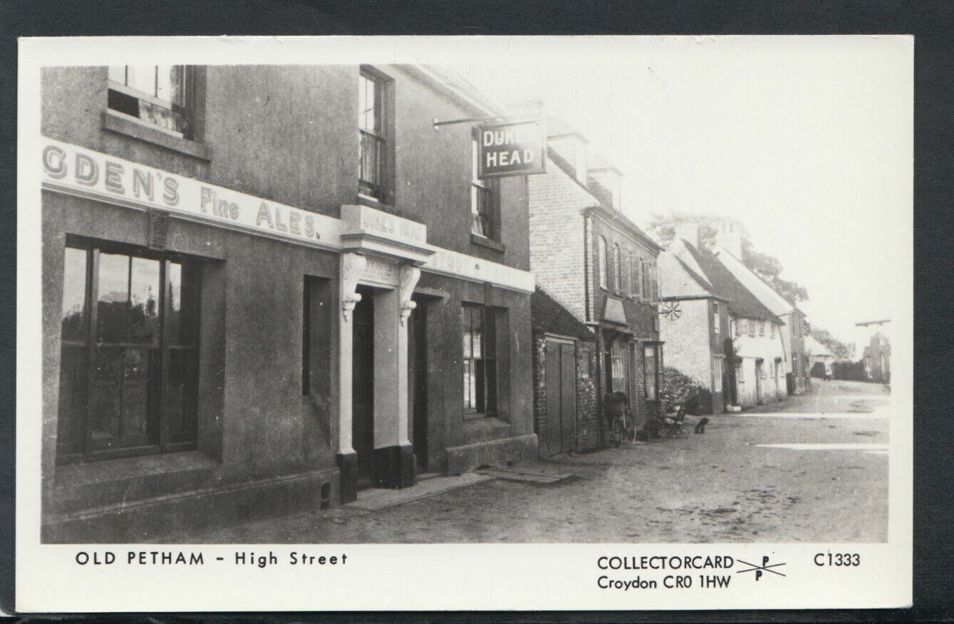 Kent Postcard - Old Petham - The High Street C1345 | Europe - United ...