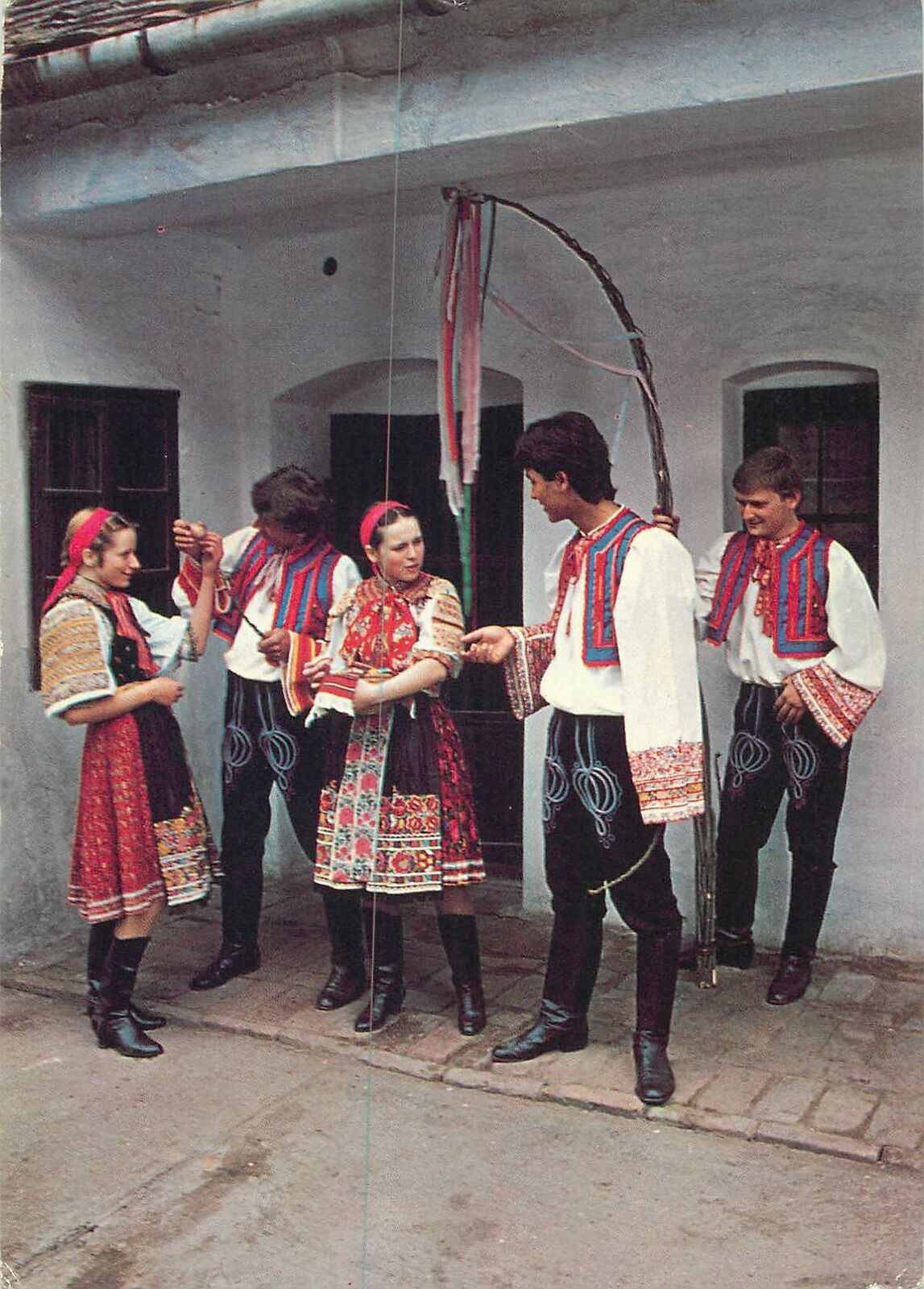 Postcard Eastern Europe ethnic types and scenes folk costumes | Topics ...