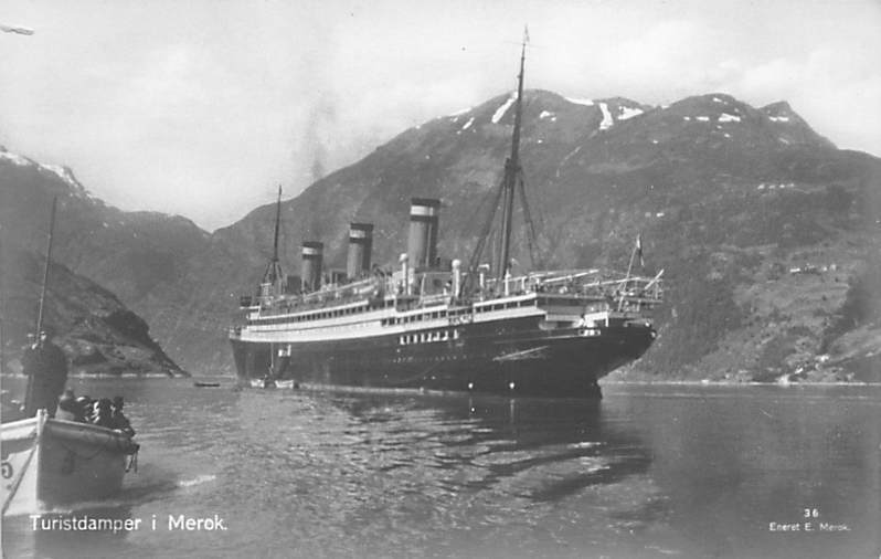 SS Reliance Resolute, Real Photo Hamburg-American Line Ship | Topics ...