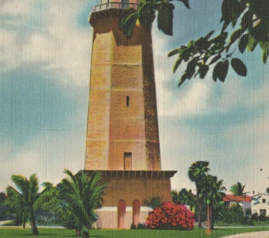 c1940s Watertower Coral Gables Florida Water Tower linen postcard E331 ...
